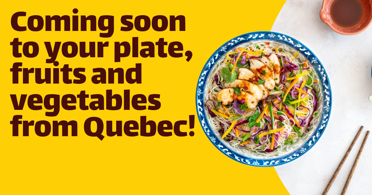 Fruits and Vegetables from Quebec